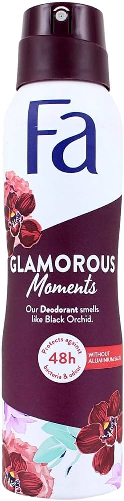 Fa Glamorous Moments Black Orchid 250ml - dezodor fekete orchidea illattal